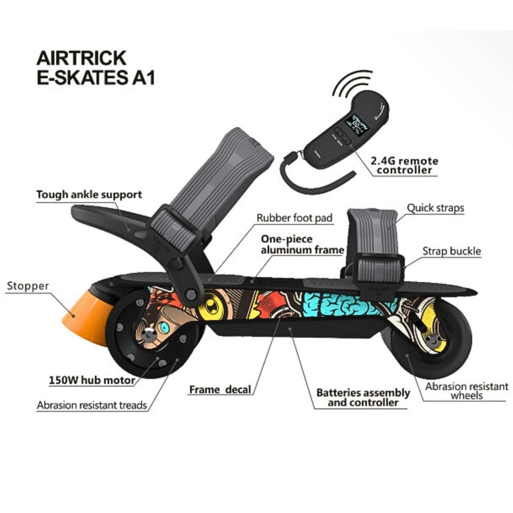 Airtrick Electric Roller Skates | Motorized Rollerblades